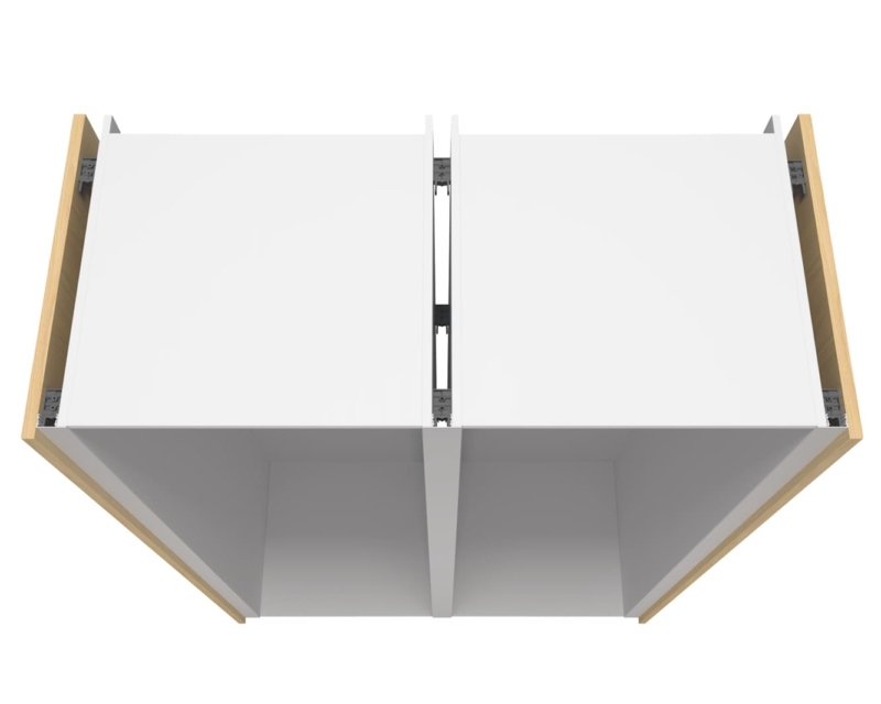 Flat Gola Profile Handle on Standard cabinet