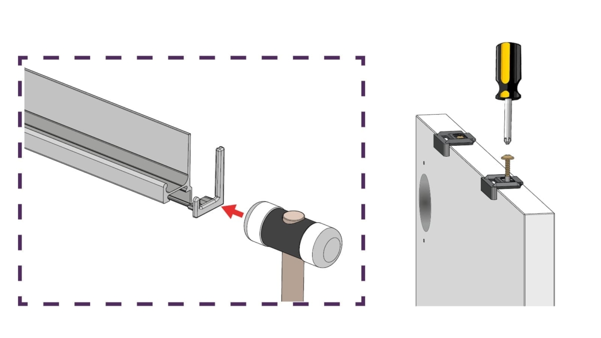 Syma32 Profile Handle with Clip-System | Rincomatic