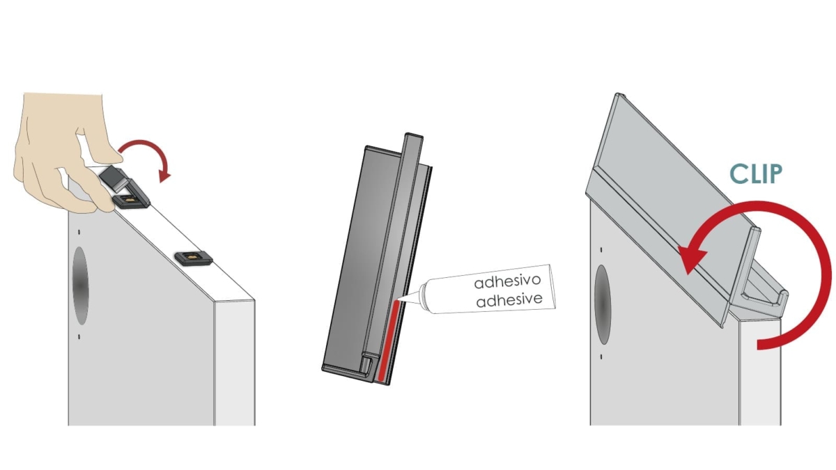Syma32 Profile Handle with Clip-System | Rincomatic
