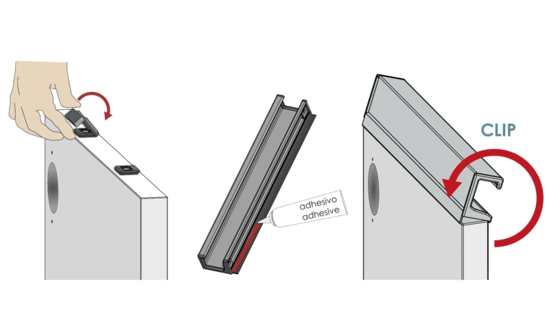 Syma G-32 Profile Handle with Clip-System | Rincomatic