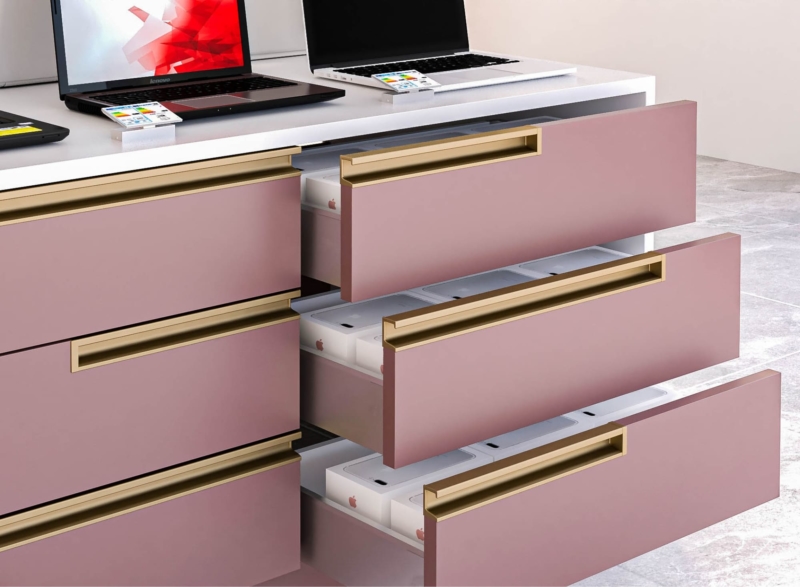 Aluminum Profile Handles Syma Clip-System | Rincomatic