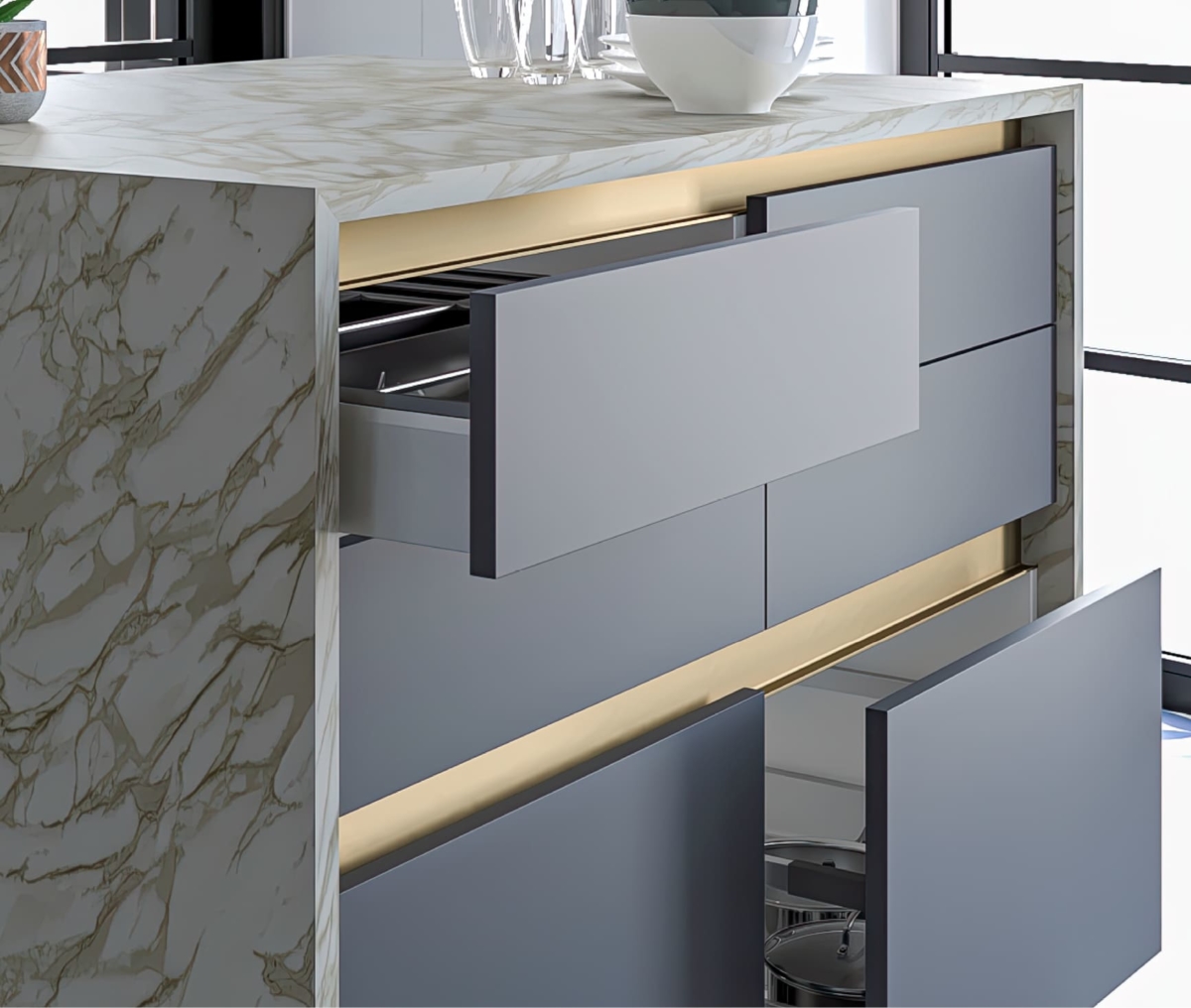 Perfiles Gola | Plano, Tradicional y Personalizable - Rincomatic