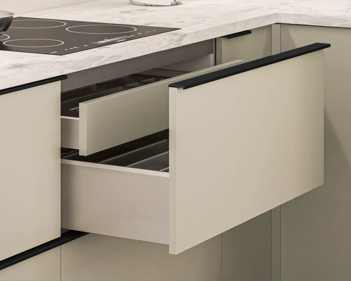 Aluminum Profile Handles Syma Clip-System | Rincomatic