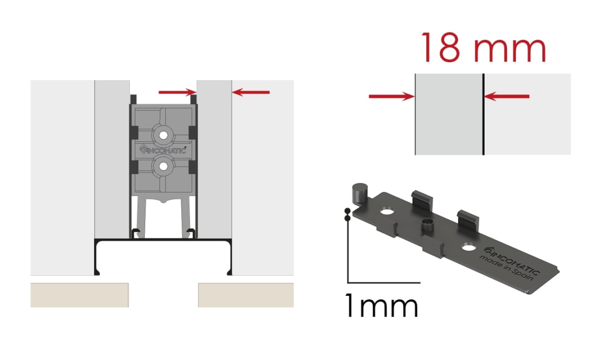 Traditional Gola Profile Hardware. C and J Profiles for Cabinets.