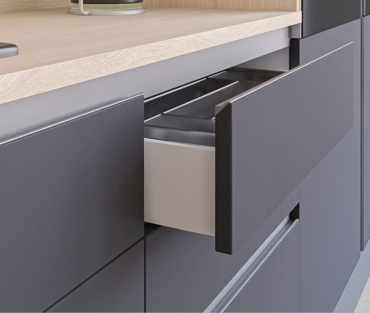Aluminum Profile Handles Syma Clip-System | Rincomatic